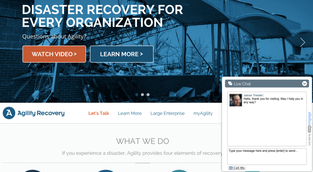 Case Study: Agility Recovery | SnapEngage by TeamSupport